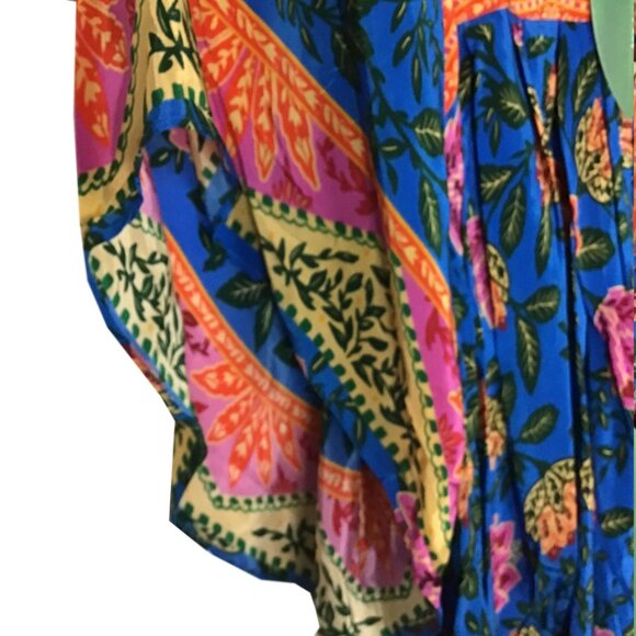 FARM Rio | Dresses | Farm Rio Pineapple Garden Caftan Maxi Dress | Poshmark